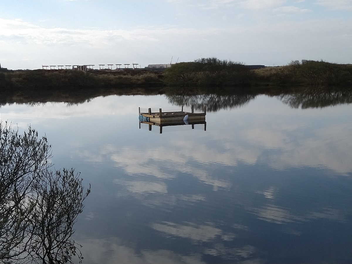 New floating pontoon – Walney Wildlife